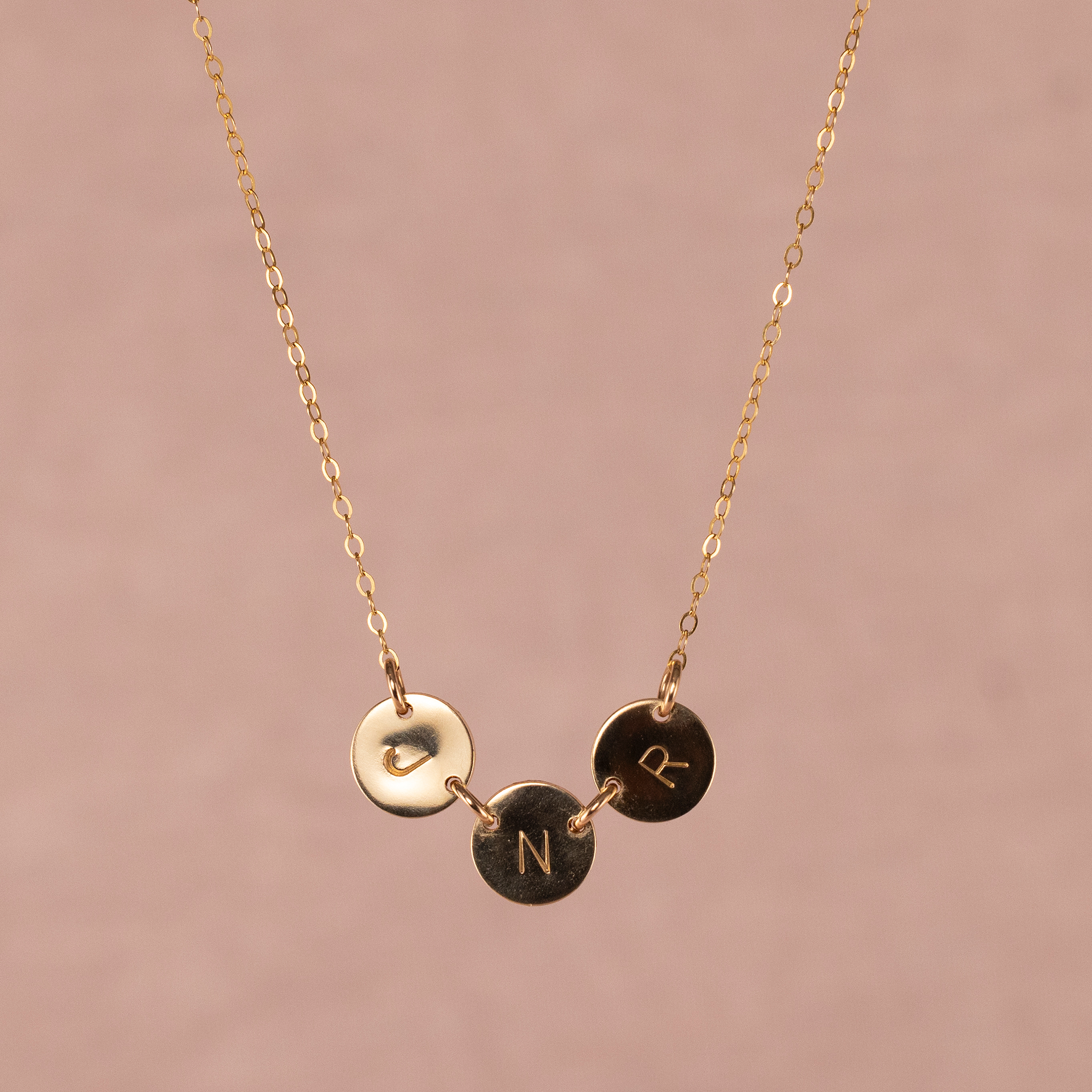Connected Initial Necklace – Jordan Kay Jewelry
